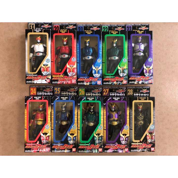 Jual Kamen Masked Rider Rider Hero Series RHS Kuuga RH 20-28 + EX Bandai Sofubi Sofvi Soft Vinyl ...