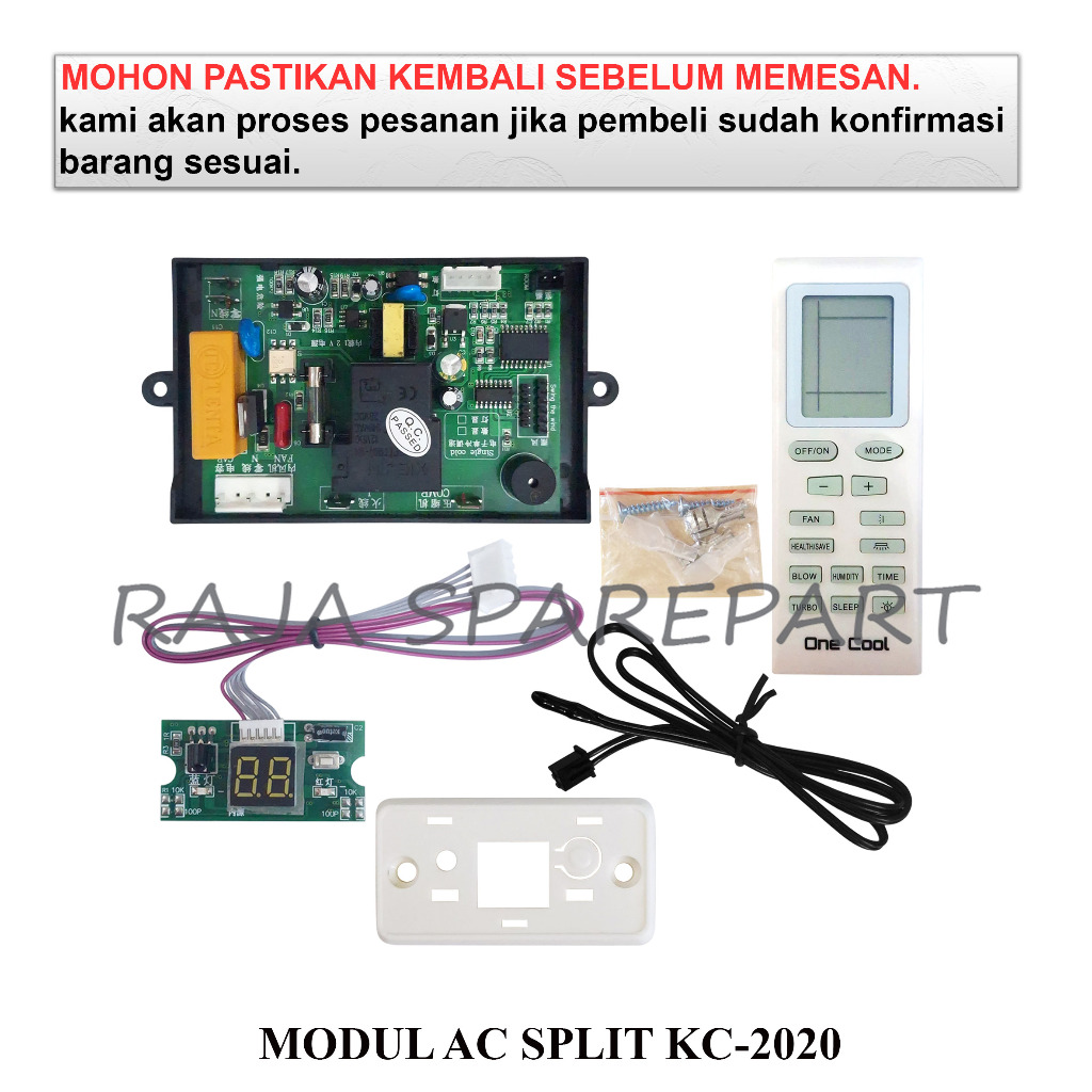 Jual MACK MODUL AC / PCB BOARD AC / MODUL AC SPLIT KC-2020 | Shopee ...