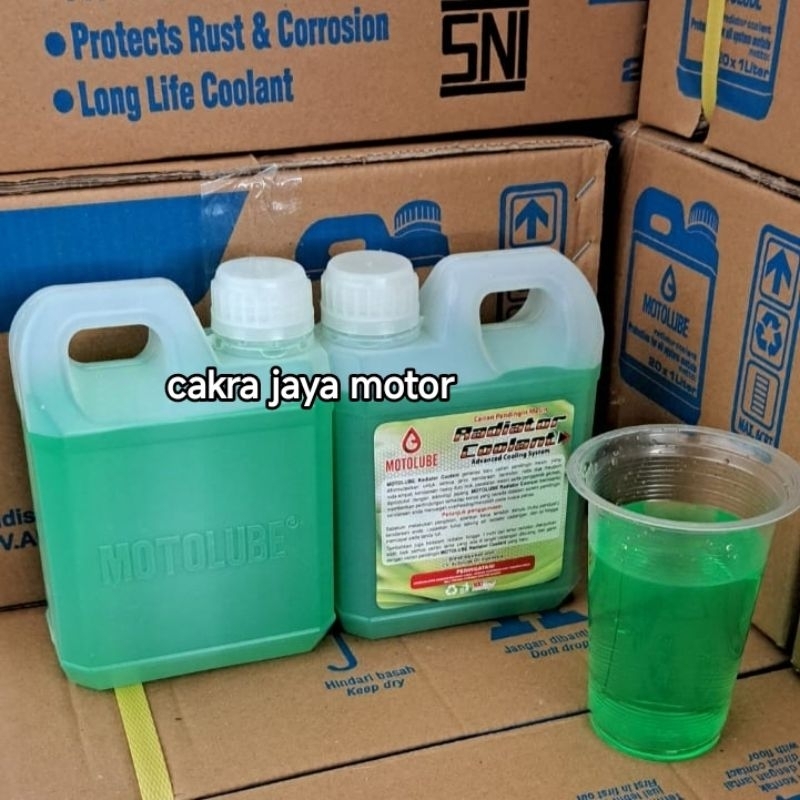 Jual Motolube Air Radiator Coolant 1Liter | Shopee Indonesia