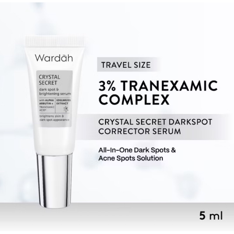 Jual Wardah Crystal Secret 3% Tranexamic Complex α-Arbutin Dark Spot ...