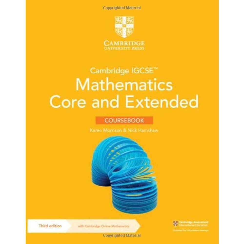 Jual Cambridge IGCSE™ Mathematics Core and Extended Coursebook with ...