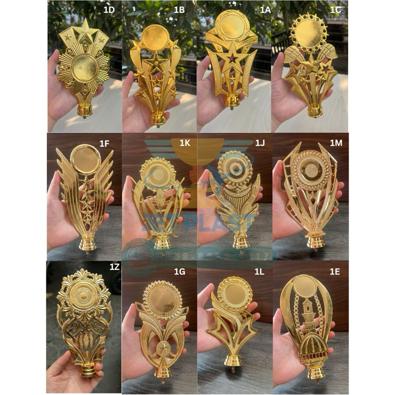Jual Figur piala model gold isi 20 pcs | Shopee Indonesia