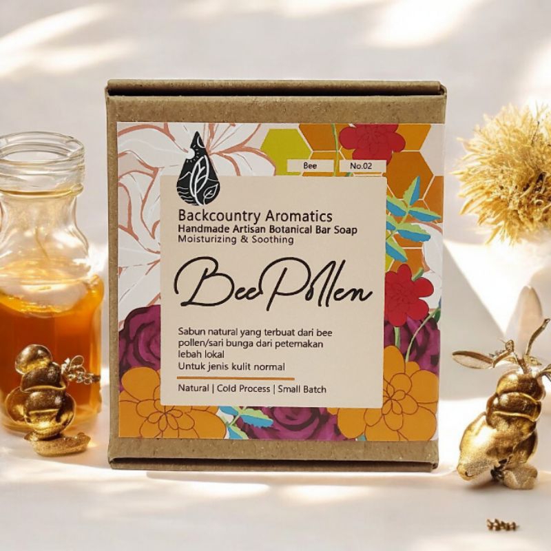 Jual Backcountry Aromatics Bee Pollen Handmade Natural Soap 60gr ...