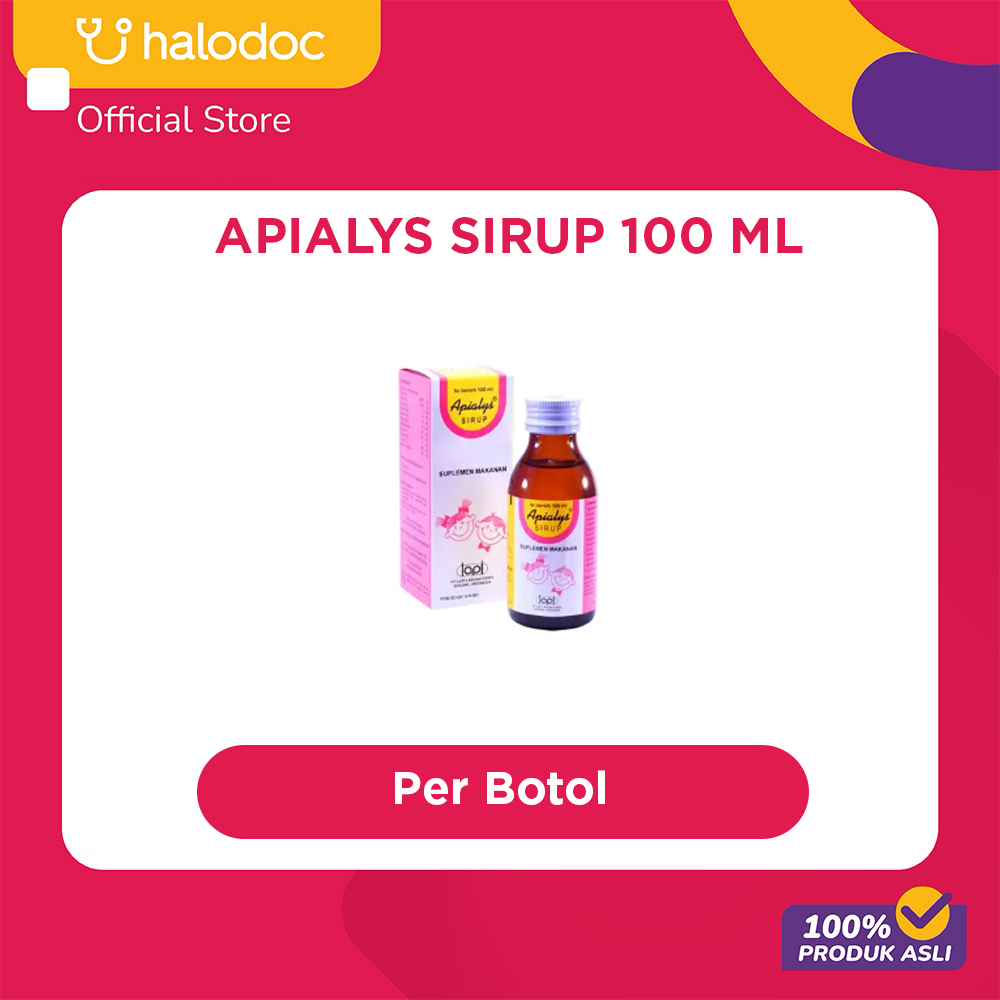 Jual Apialys Sirup 100 ml | Shopee Indonesia