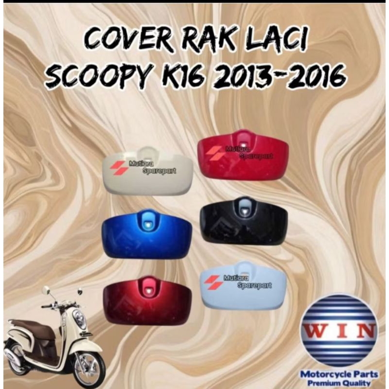 Jual TERMURAAH!! COVER RAK LACI BAGASI DEPAN SCOOPY K16 2013-2016 WARNA ...