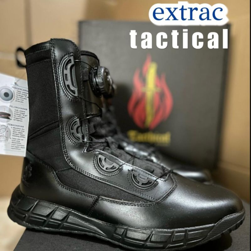 Jual Termurah Sepatu PDL Tacthical Extraxk Tali Putar Terbaru | Shopee ...