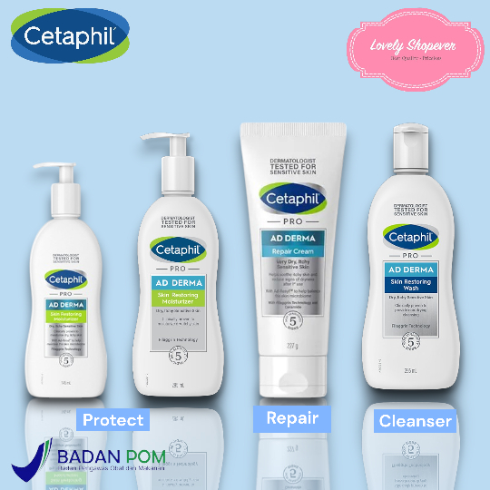 Jual CETAPHIL PRO AD Derma Eksim Eczema Exim Skin Restoring Body Wash ...