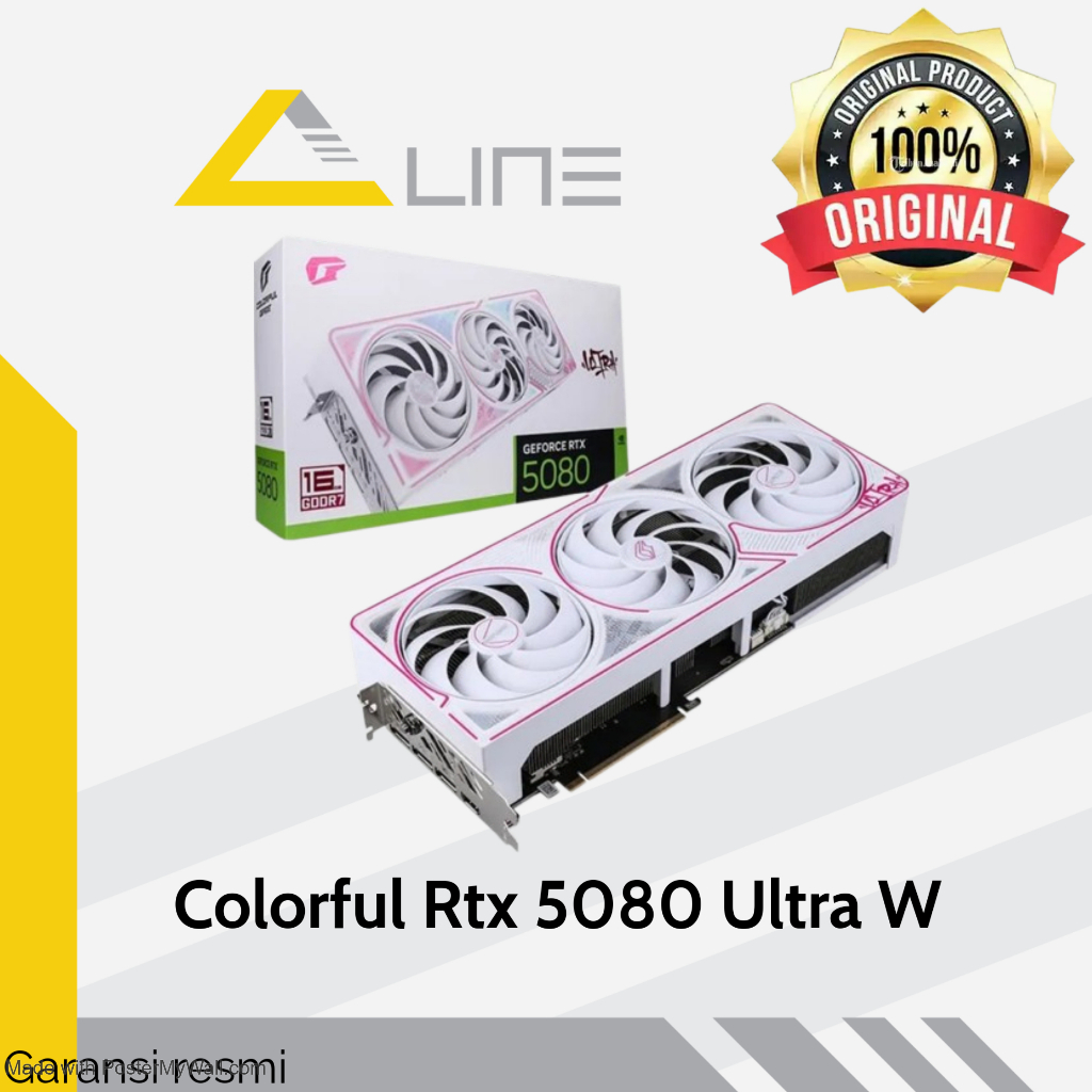 Jual COLORFUL IGAME GEFORCE RTX 5080 ULTRA WHITE OC 16GB GDDR7 | Shopee Indonesia