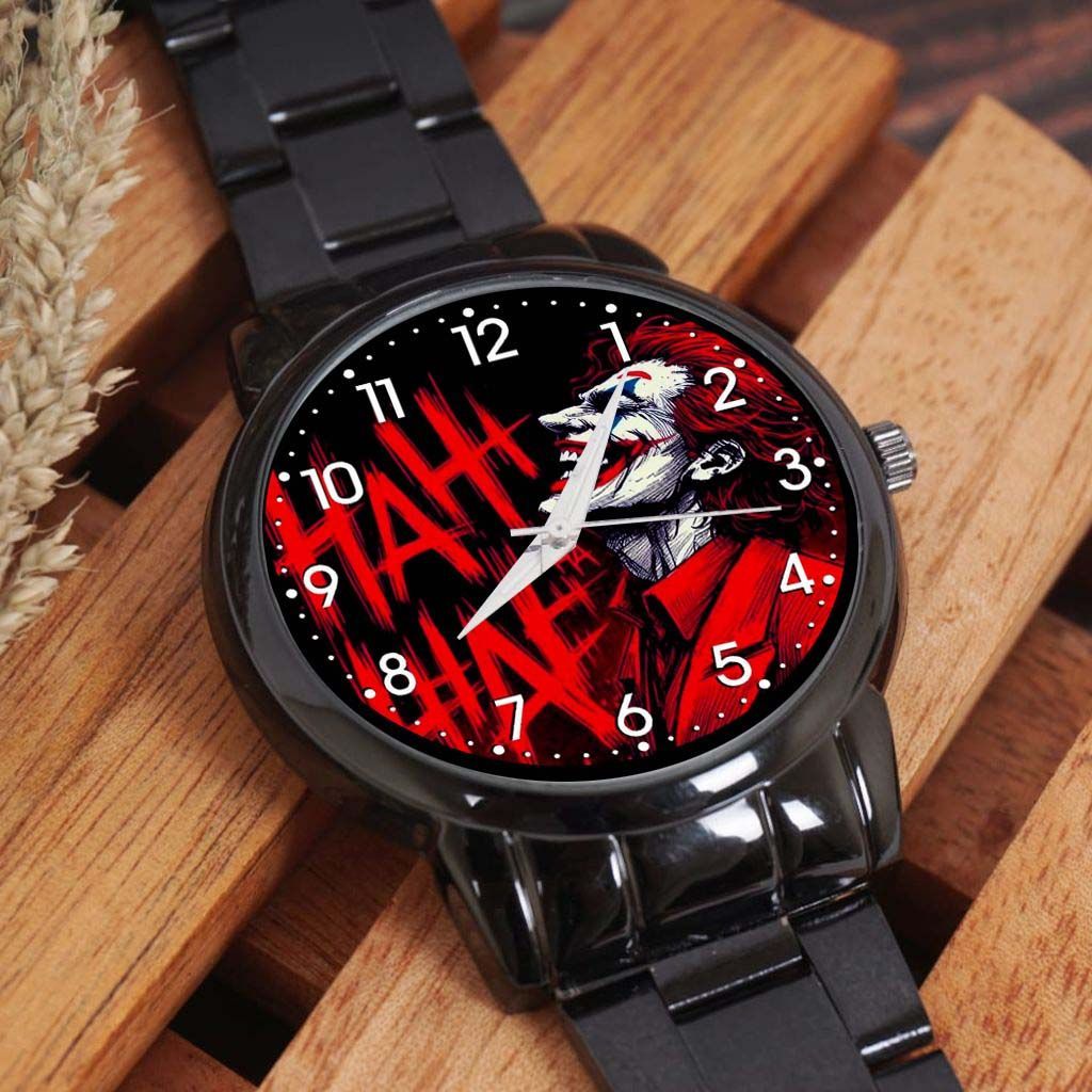 Jual Joker Merah Haha Custom Gambar Jam Tangan Keren | Shopee Indonesia