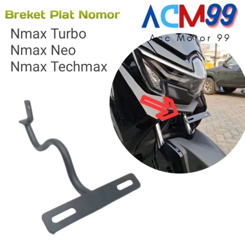 Jual Breket Plat Nmax Turbo Neo Techmax nmax connected | Shopee Indonesia
