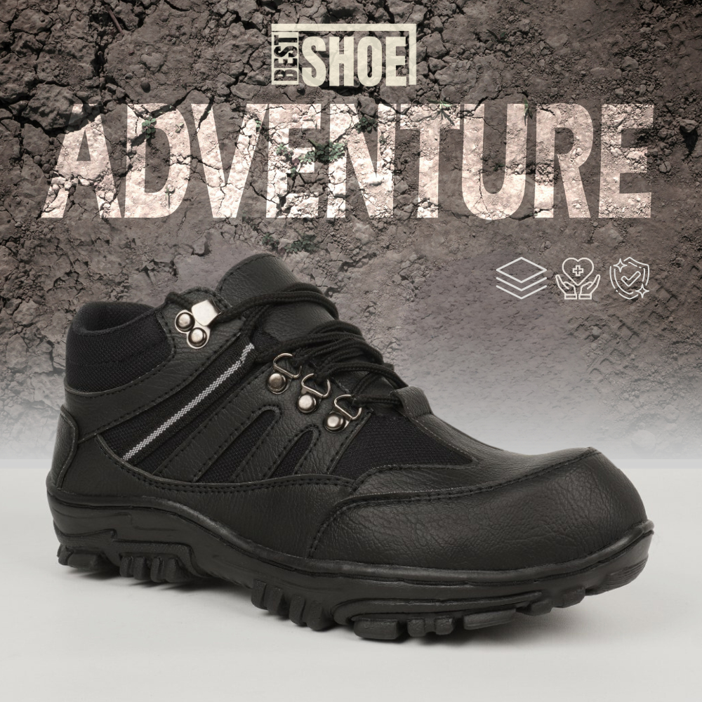 Jual Sepatu Safety Pria Armor Boots Touring Gunung Proyek Outdoor Ready ...
