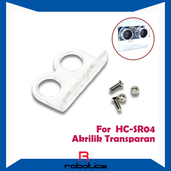 Jual Mounting Bracket Ultrasonic HC-SR04 SR04 Adapter Case Holder ...