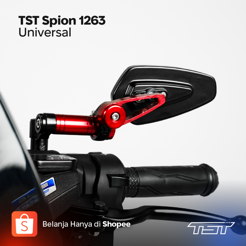 Jual TST Spion Tipe 1263 CNC Untuk Motor Honda Yamaha Suzuki Universal ...