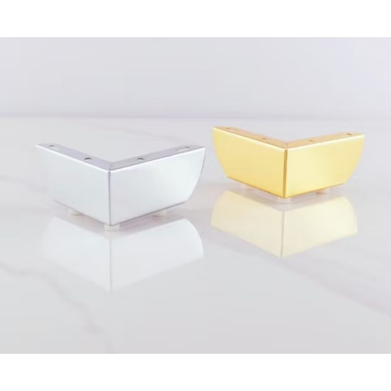 Jual Kaki sofa besi gold siku sudut L /kaki siku emas / kaki emas gold ...