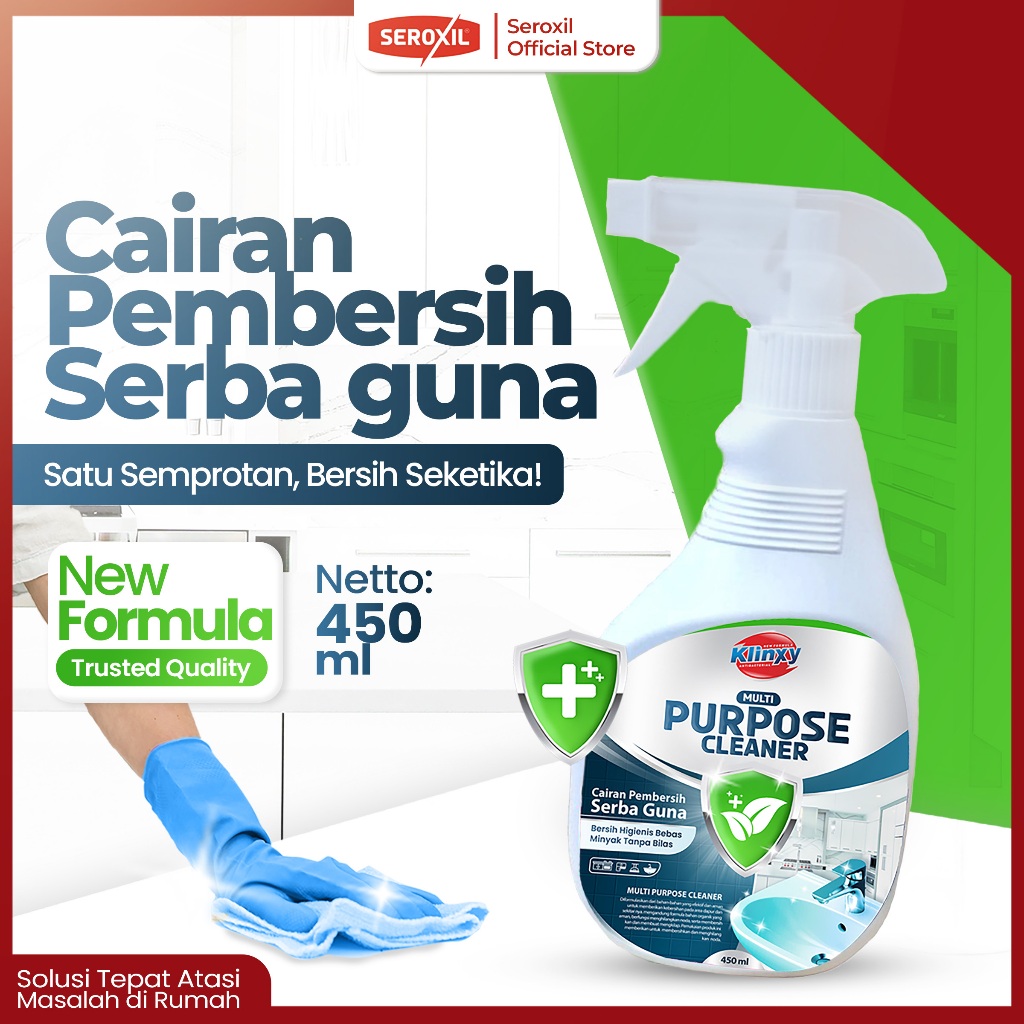 Jual SEROXIL Multi Purpose Cleaner – Pembersih Multiguna untuk Dapur ...