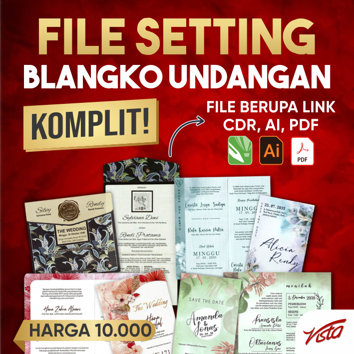 Jual File Setting Blangko Undangan Komplit Hanya 10.000 (File Corel, AI, dan PDF) | Shopee Indonesia