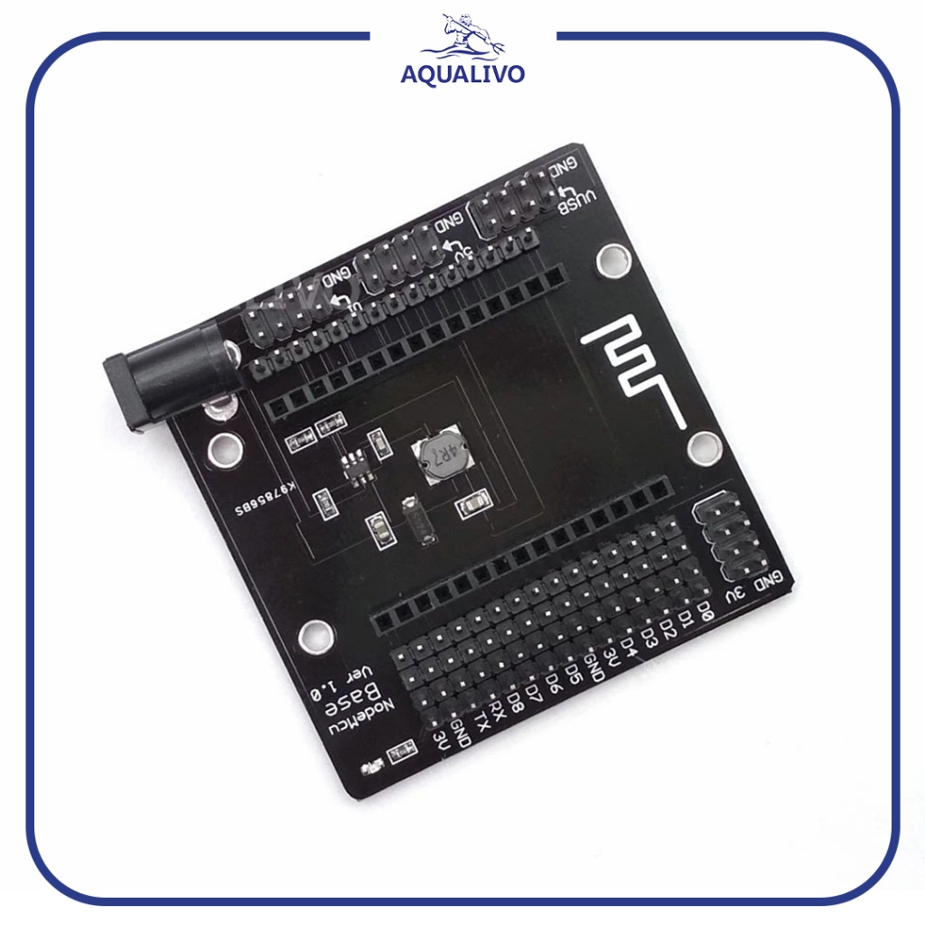 Jual ESP8266 Base Plate Board NODEMCU LUA WIFI Backplane Lolin V3 | Shopee Indonesia