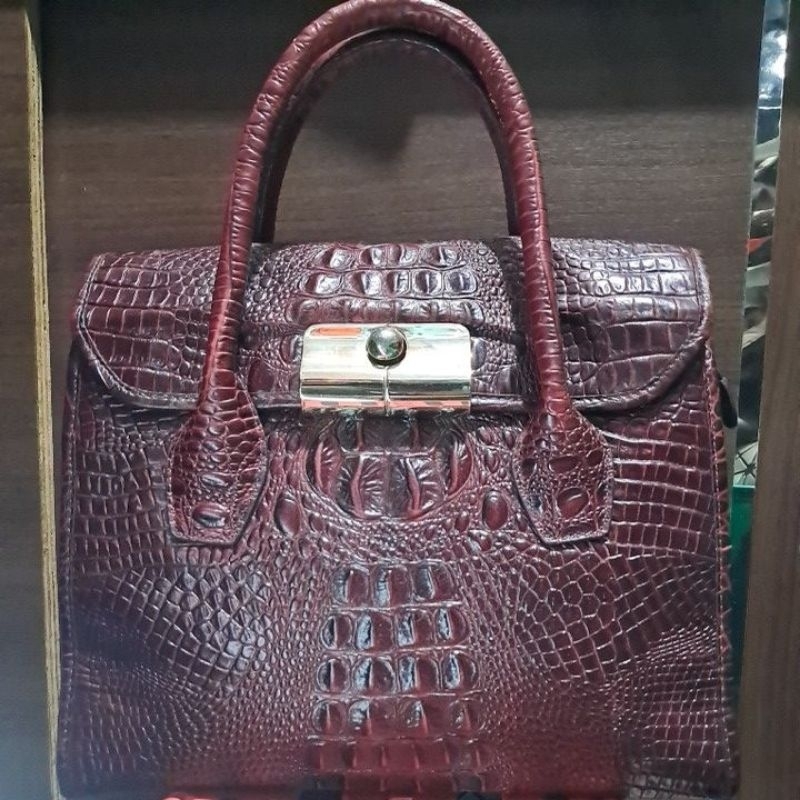 Jual TAS MOTIF CROCO MARISFROLG KULAS | Shopee Indonesia