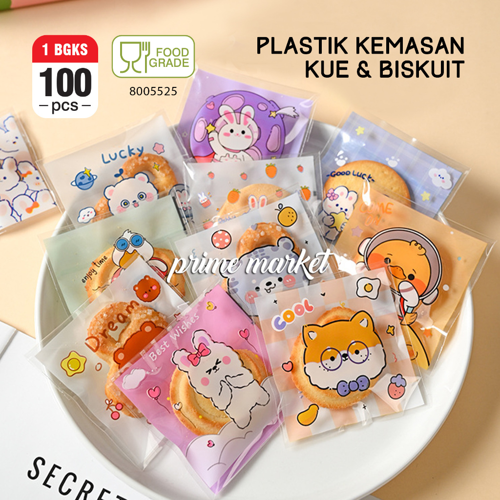 Jual Plastik Cookies Plastik Roti Goodie Bag Plastik Biskuit Plastik ...