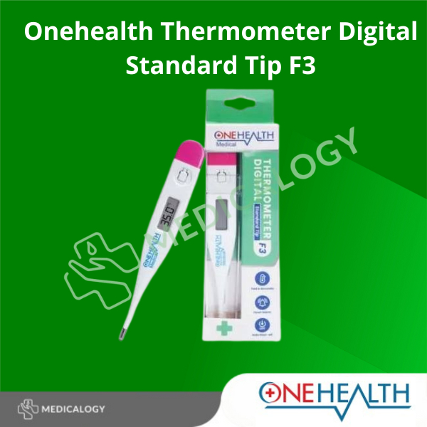Jual Onehealth Thermometer Digital Standard Tip F3 | Shopee Indonesia