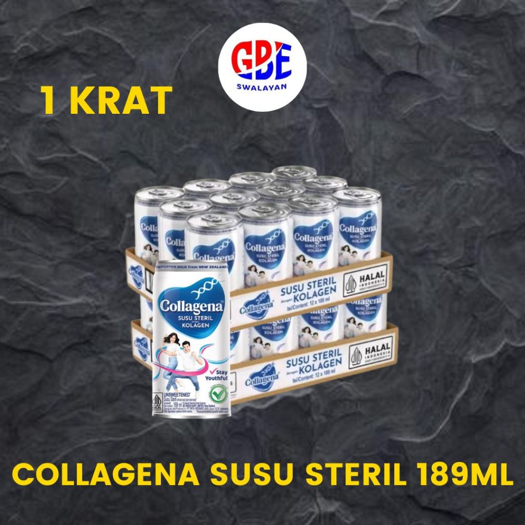 Jual Collagena Susu Steril 189Ml 1 Krat 12 Pcs | Shopee Indonesia