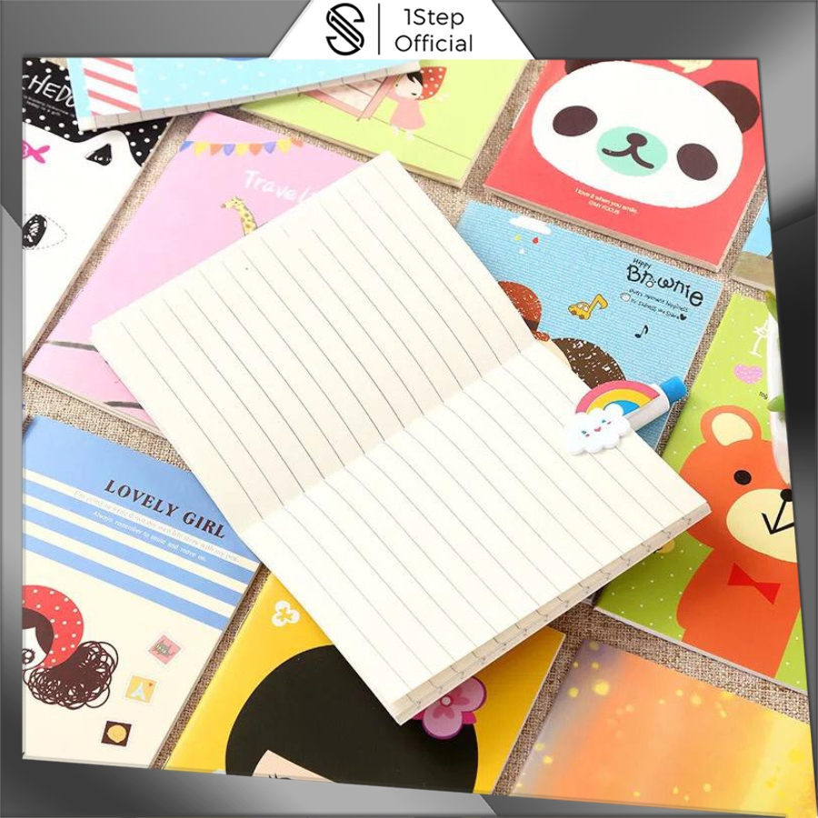 Jual 1step BUKU TULIS GARIS MINI / NOTEBOOK MINI / BUKU TULIS KECIL ...
