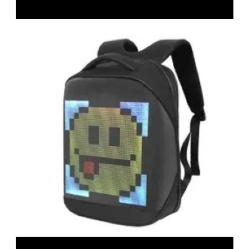 Jual Tas bag pack LED Hi-Tech , Layar Elektrik model T3 HD. Premium ...