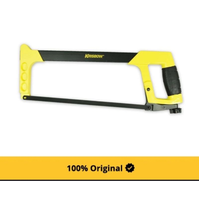 Jual GERGAJI BESI KRISBOW HACKSAW FRAME 12INCH2-ANGLE LRHKS3 | Shopee ...