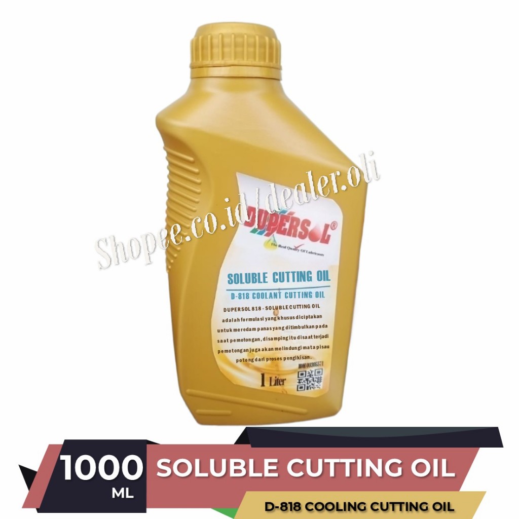 Jual DUPERSOL 818 Soluble Cutting Oil - Cairan Pendingin Pelumas Proses ...