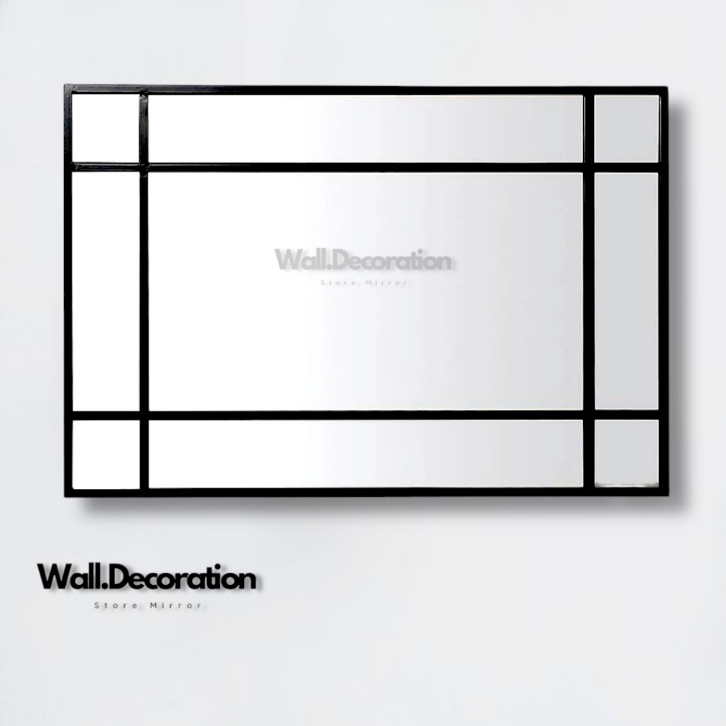 Jual Cermin tempel dinding - Kaca cermin rectangular - Cermin dinding ...