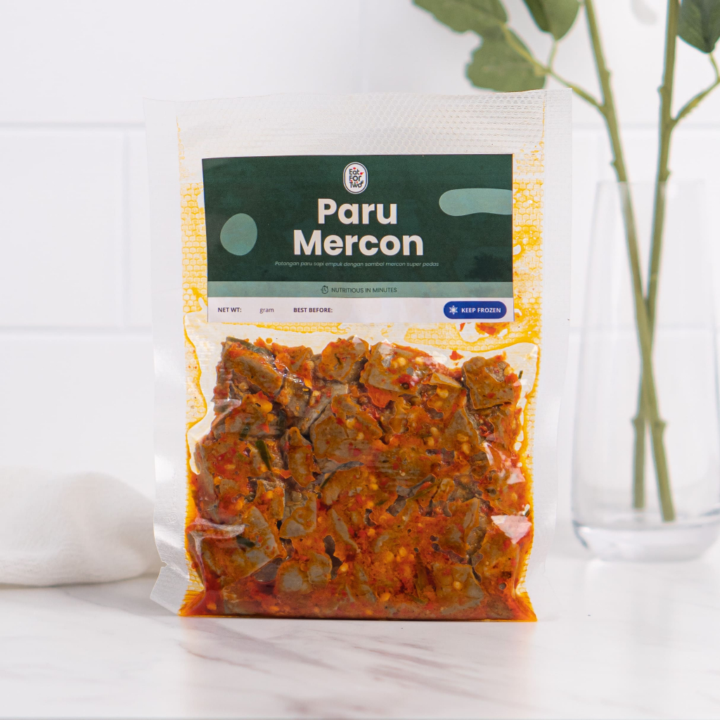 Jual Instant Meal Eat For Two Paru Mercon | Porsi Double Lauk Instan ...