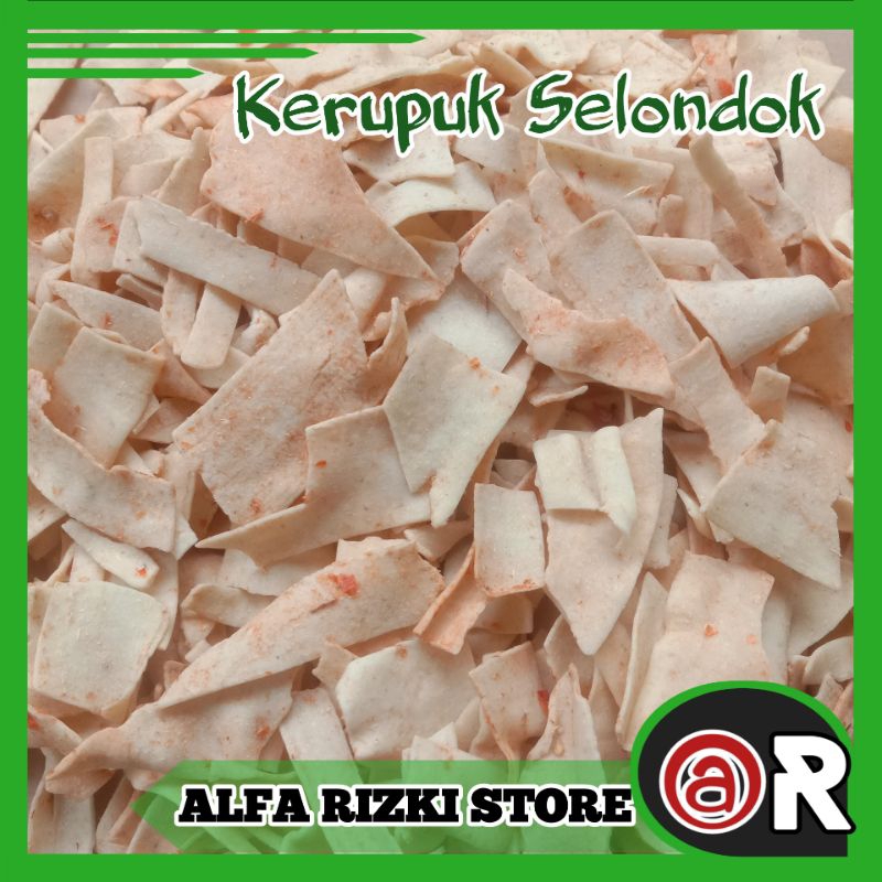 Jual Aneka Remukan Kerupuk Mentah 500 gr Khas Kota Magelang / Kerupuk Selondok / Kerupuk Gethuk ...