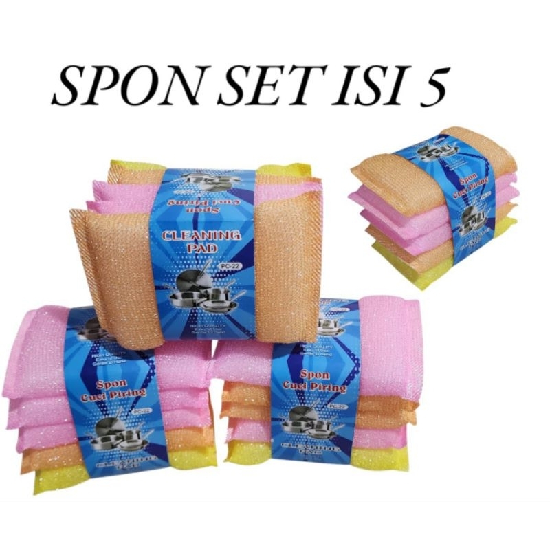 Jual SPON CUCI PIRING WARNA WARNI // BIJIAN | Shopee Indonesia