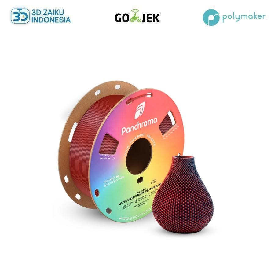 Jual Polymaker Panchroma Dual Color Matte PLA NEW Polyterra 3D Printer ...