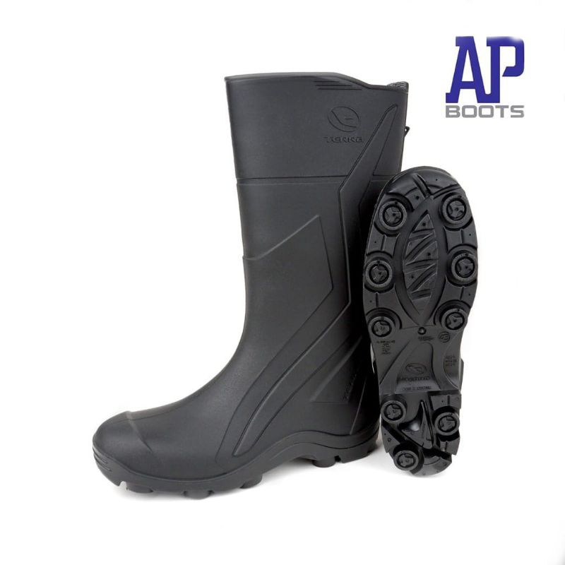 Jual bisa cod sepatu boot tinggi TERA GP hitam AP boots anti selip air ...