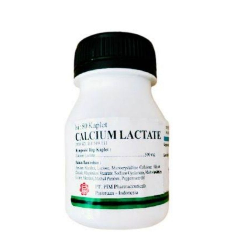 Jual CALCIUM LACTATE/KALK KALSIUM TULANG OTOT PERSENDIAN TERBAIK ...
