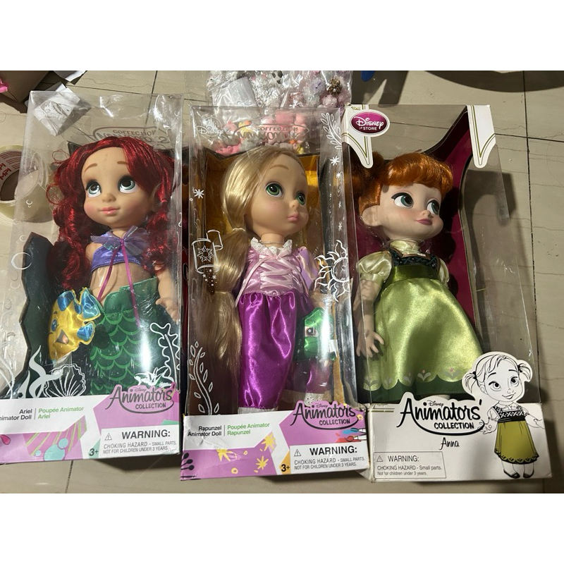 Jual animator rapunzel ariel anna disney doll | Shopee Indonesia