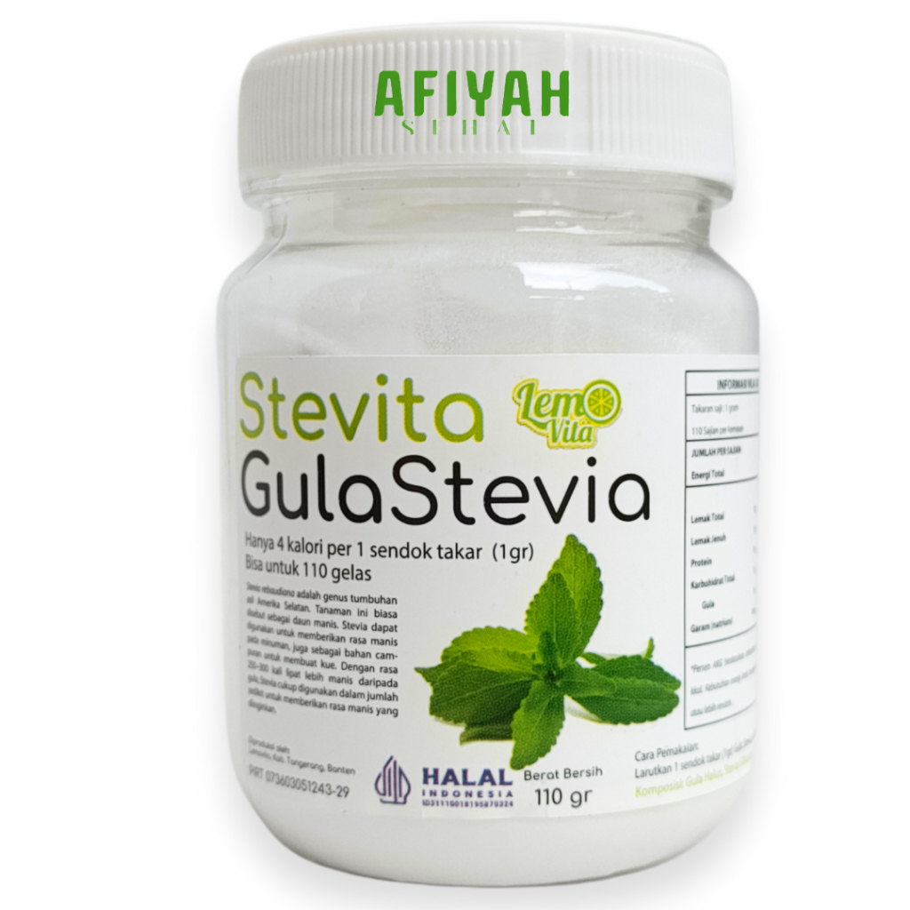 Jual LEMOVITA STEVITA Gula Stevia Sweetener Pemanis Alami Pengganti ...
