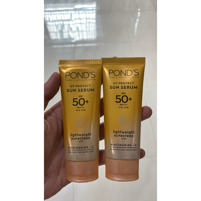 Jual POND’S UV PROTECT SUN SERUM SPF 50+ PA++++ | Shopee Indonesia