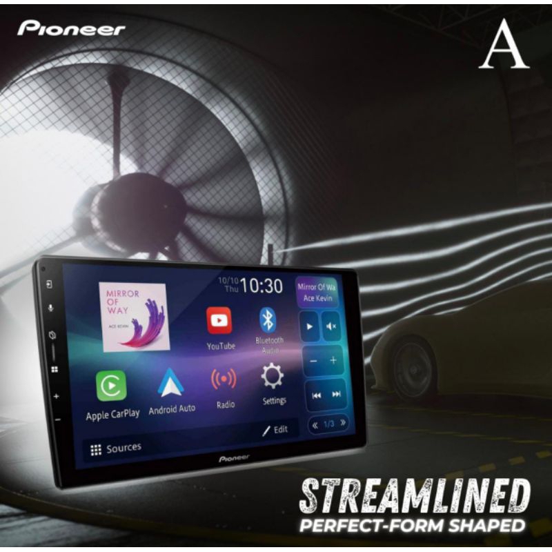 Jual PIONEER DMH-AP6650BT Headunit 9 Inch WSVGA Capasitiv Display Panel ...