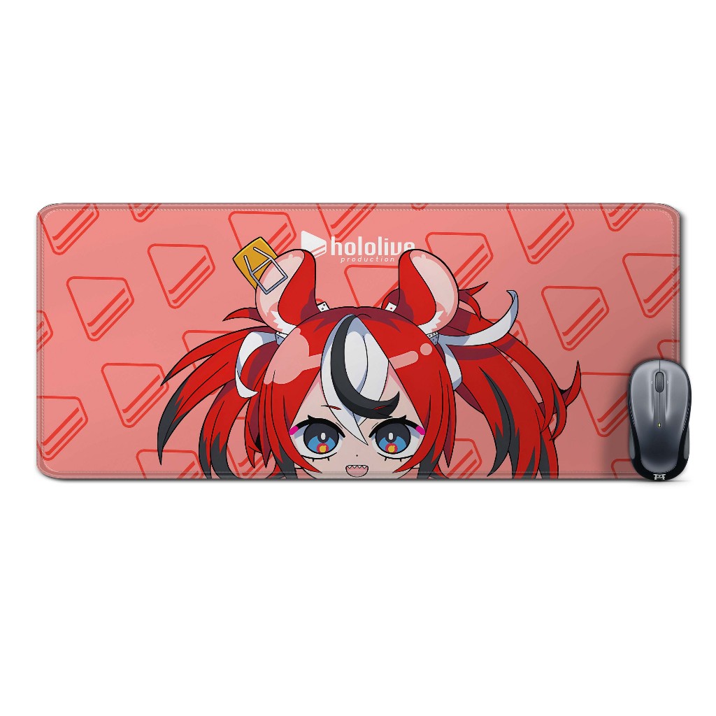Jual Deskmat mousepad extended anime vtuber HAKOS BAELZ PEEKER ALT ...