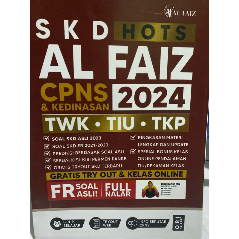 Jual SKD HOTS AL FAIZ cpns&kedinasan 2024 | Shopee Indonesia