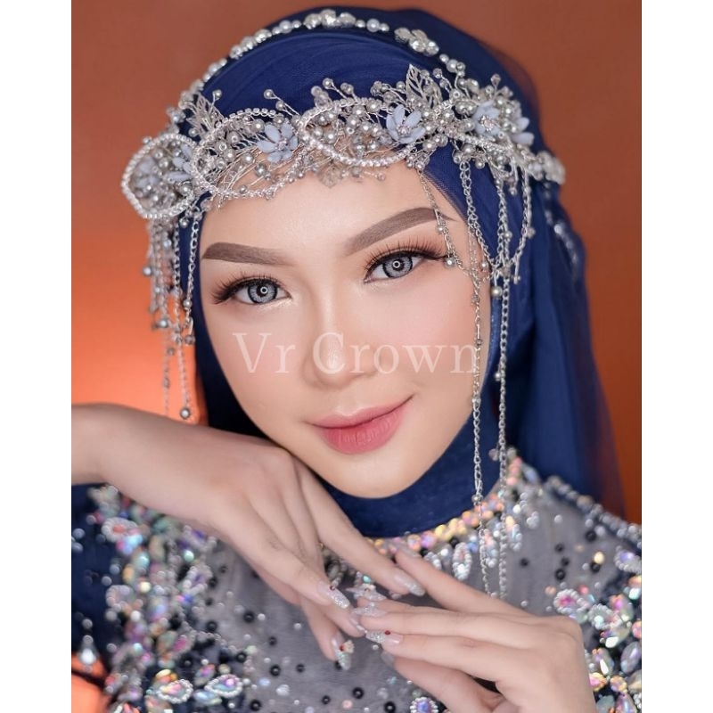 Jual Headpiece full mutiara/ Wedding murah/Headpiece pengantin ...