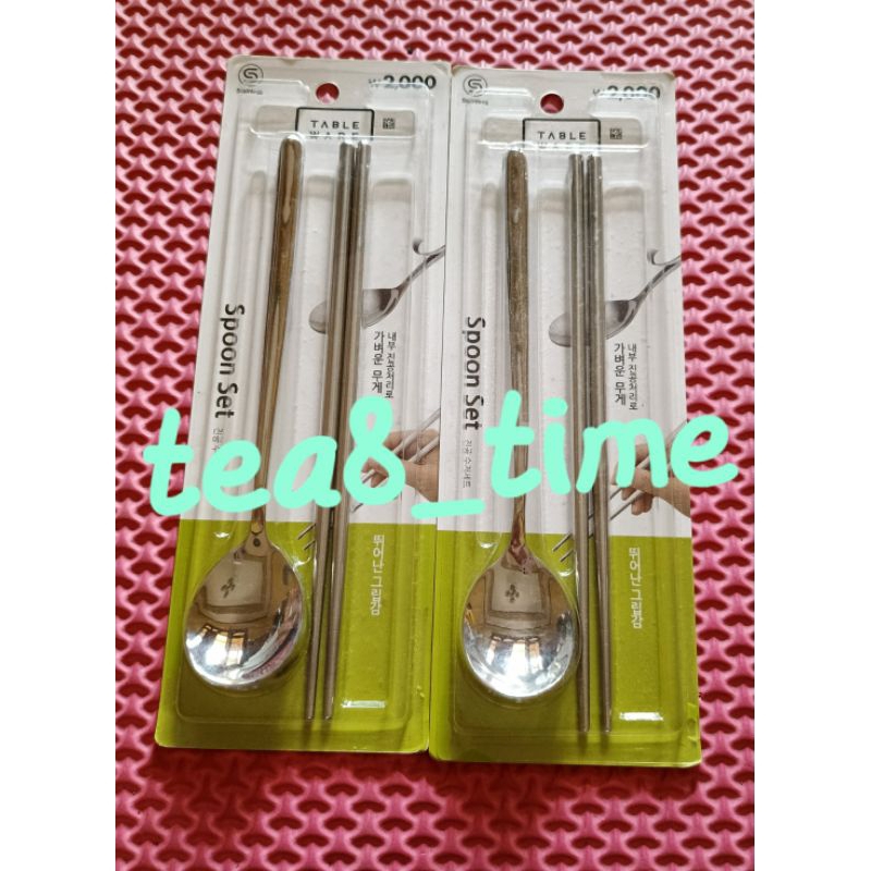 Jual DAISO SPOON SET SENDOK SUMPIT KOREA | Shopee Indonesia