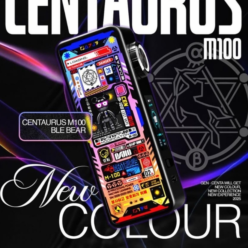 Jual Centaurus M100 Ble Bear Edition MOD ONLY M100 Single Battery 18650 Authentic by Lost Vape ...