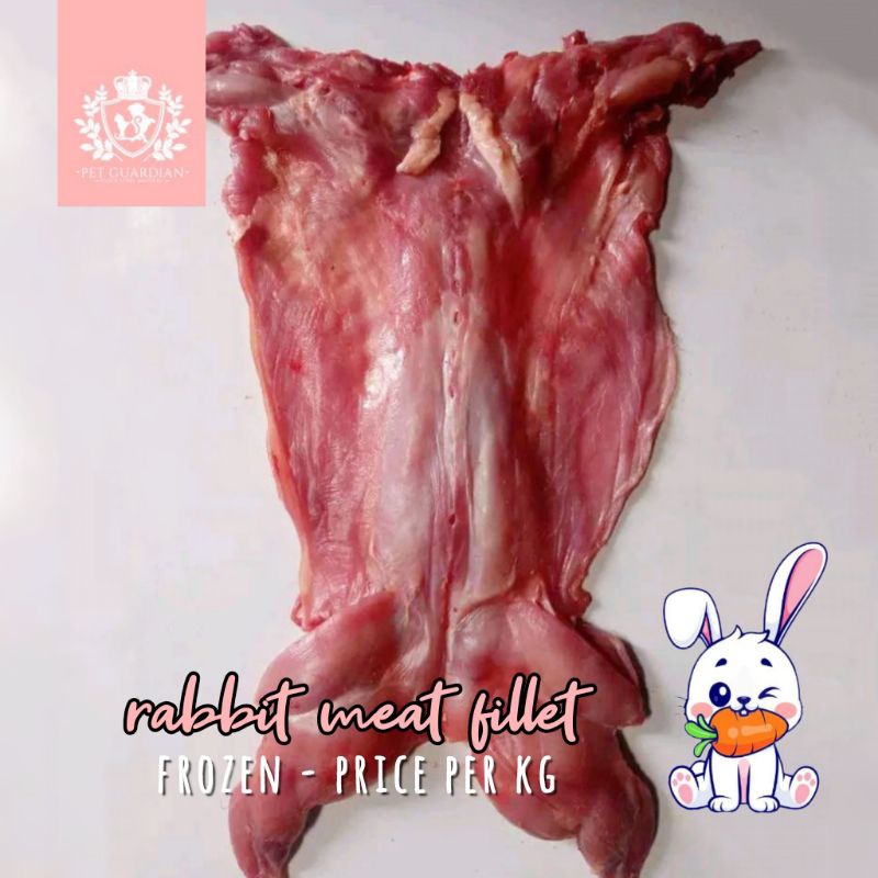 Jual RABBIT FILLET MEAT DAGING KELINCI 1KG | Shopee Indonesia