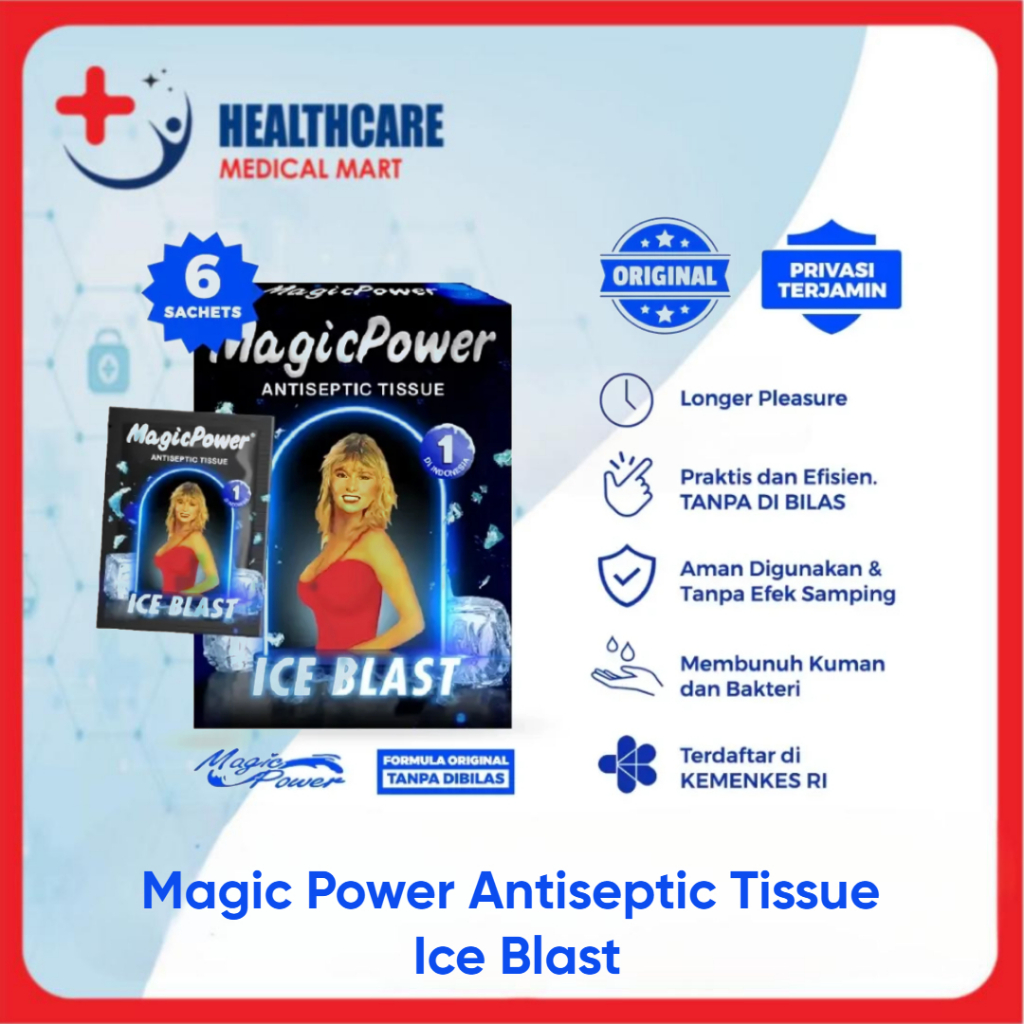 Jual Magic Power Tissue Ice Blast - Tissue Magic Power Ice Blast ...