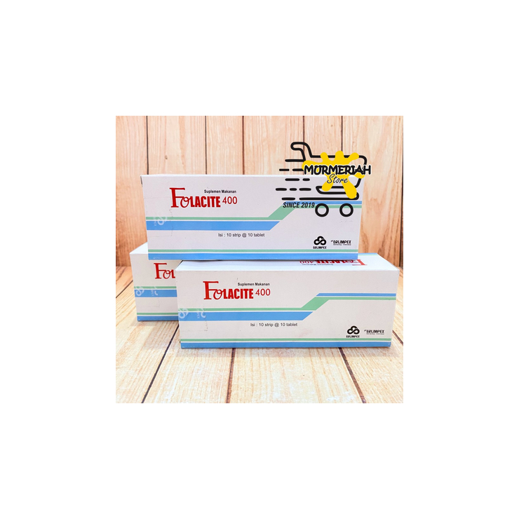 Jual FOLACITE 400 MG BOX ISI 100 KAPLET | Shopee Indonesia