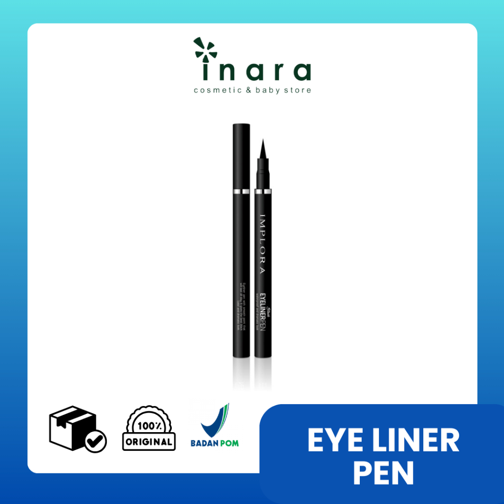 Jual IMPLORA EYE LINER PEN - BLACK | Shopee Indonesia