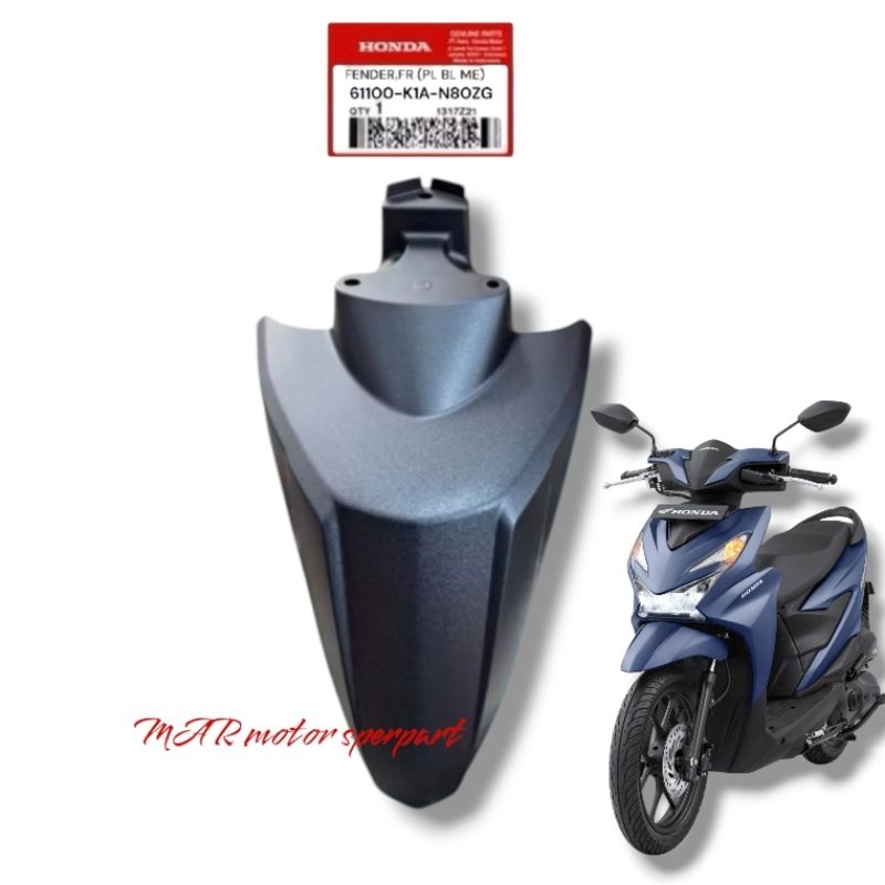 Jual Beat Deluxe 2024 Spakbor Depan Beat Deluxe Gen 2 Biru Mate ...